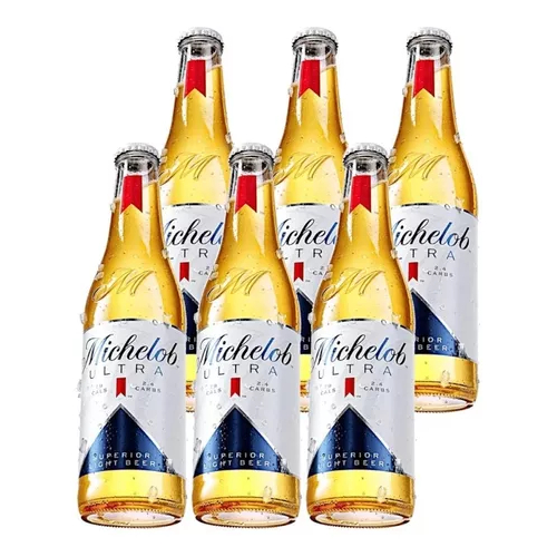 Kit Com 6 Unidades Cerveja Michelob Ultra Long Neck 330ml | Shopee Brasil