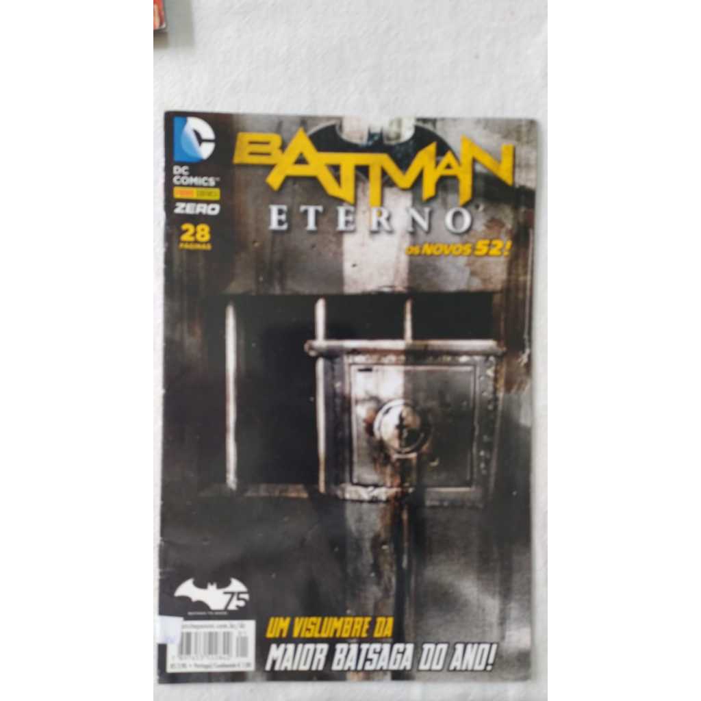 HQ - Batman Eterno Um Vislumbre Da Maior Batsaga Do Ano! Número: ZERO ...