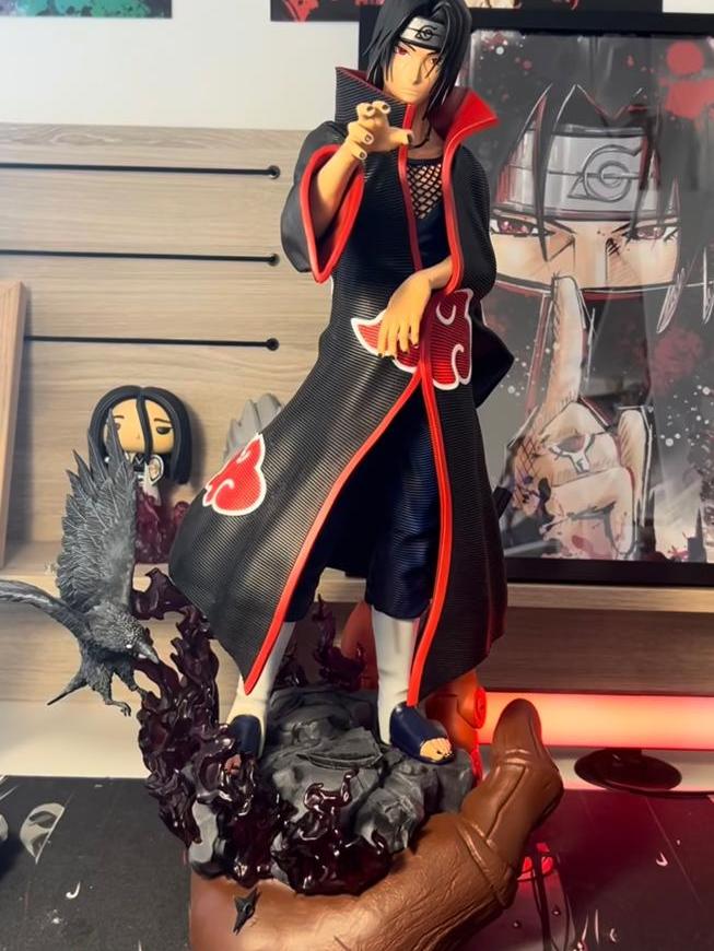 Action Figure Itachi Uchira 30cm Naruto Shippuden | Shopee Brasil