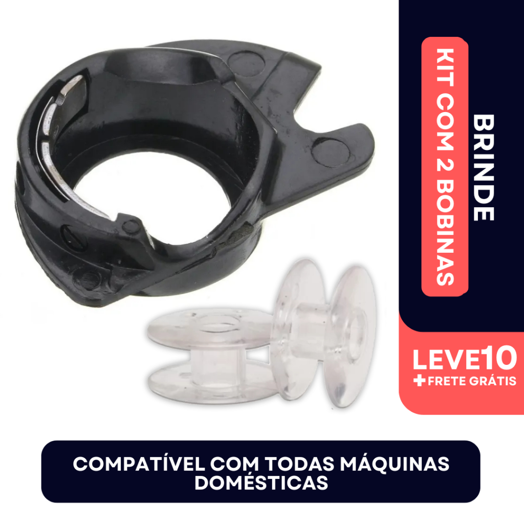 Caixa Bobina Apolo Singer + 2 Bobinas Plásticas | Shopee Brasil