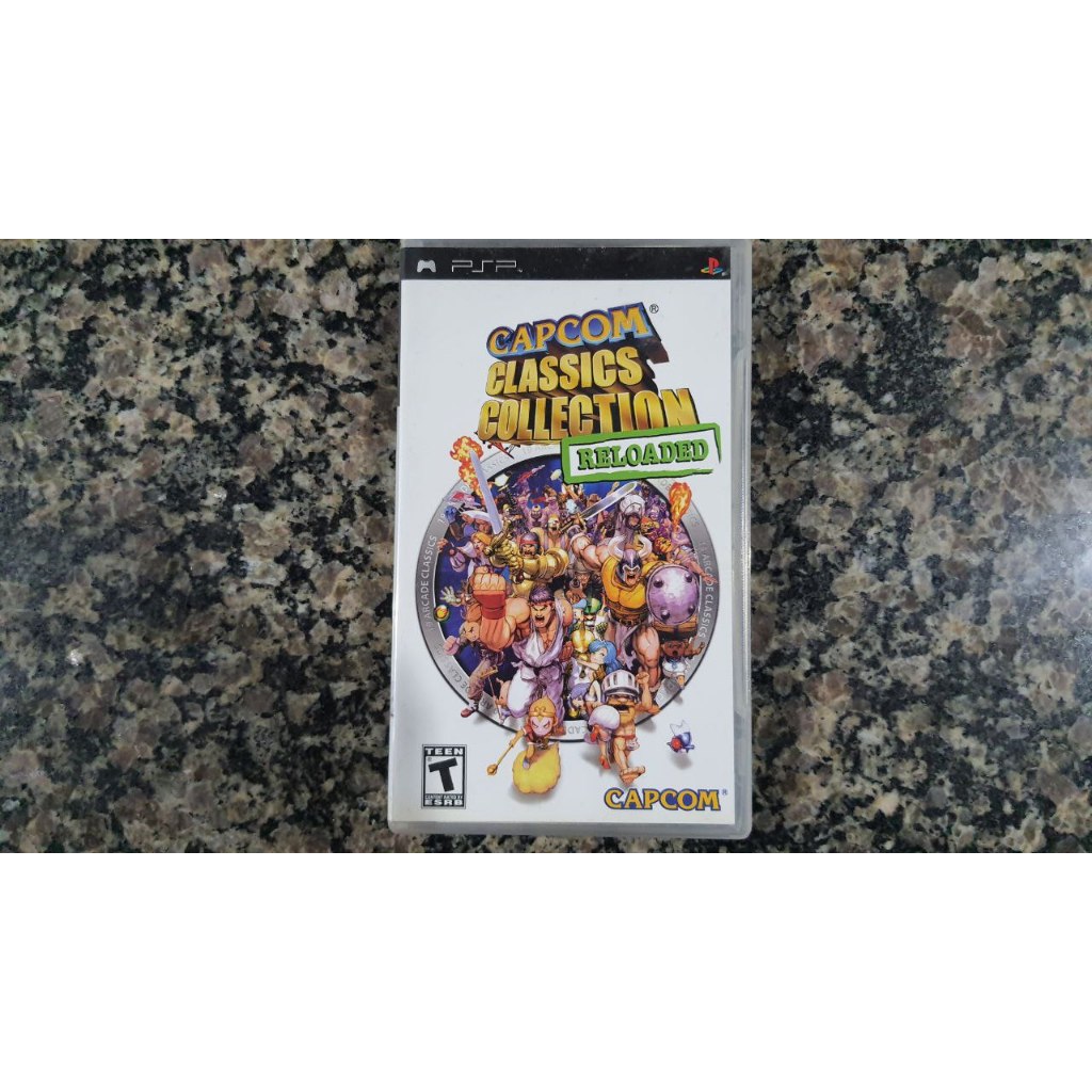jogo para psp Capcom Classics Collection Reloaded | Shopee Brasil