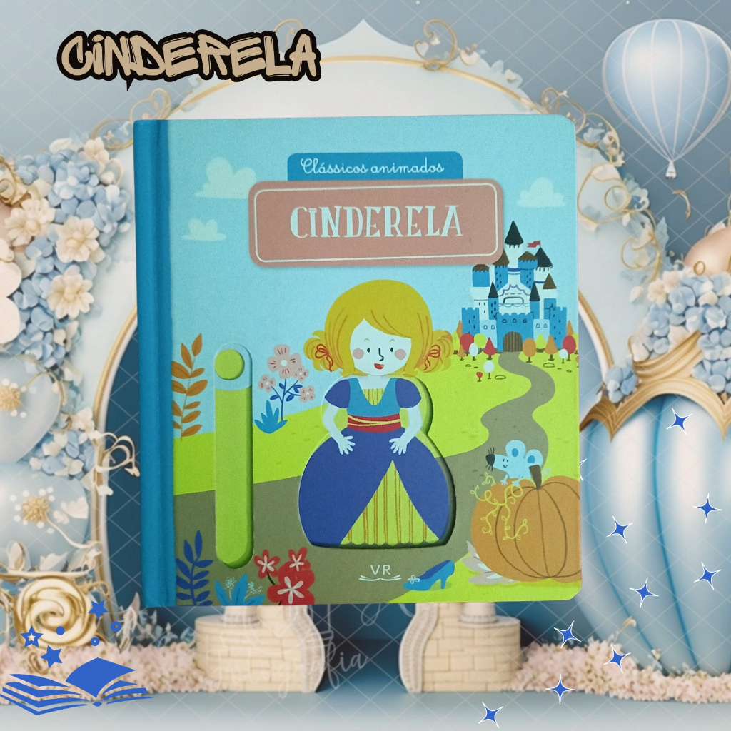 Livro Cinderela - Clássicos Animados | Shopee Brasil