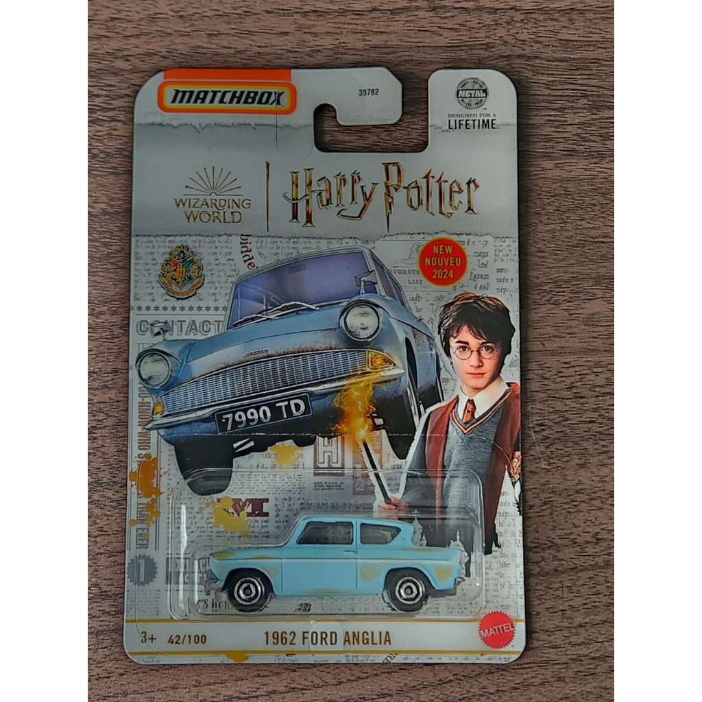 MATCHBOX HARRY POTTER 1962 FORD ANGLIA - LANÇAMENTO MAINLINE | Shopee ...
