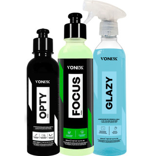 Opty Polidor de Vidros Focus Remove Chuva Ácida Glazy Limpador de ...