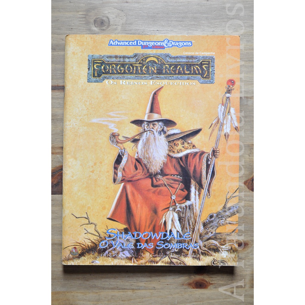 Advanced Dungeons & Dragons Forgotten Realms Shadowdale O Vale das ...