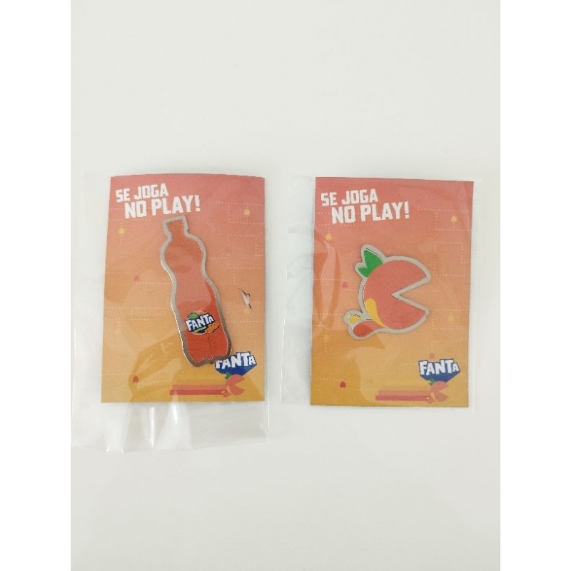 kit 2 pins fanta de metal ccxp23 | Shopee Brasil