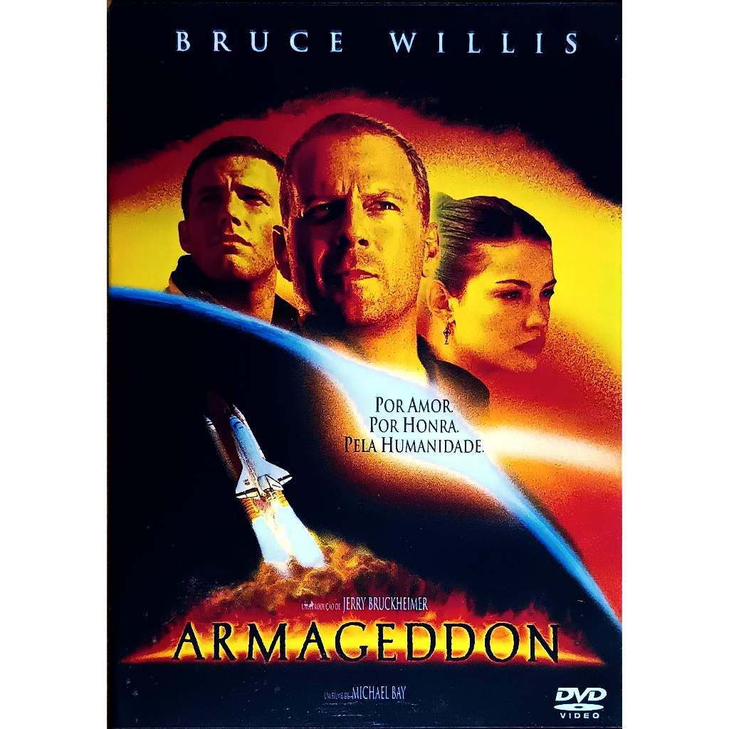 DVD Armageddon - Bruce Willis | Shopee Brasil