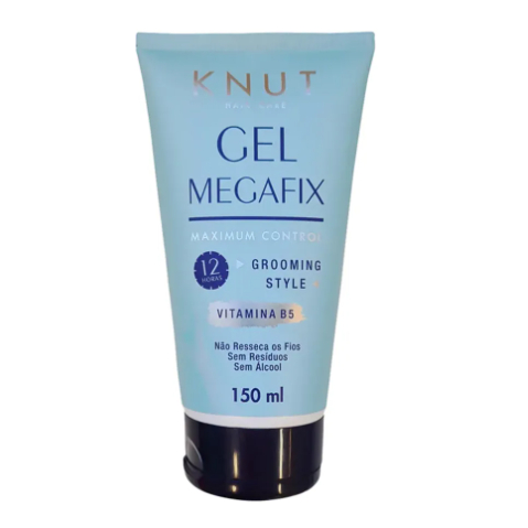 Gel fixador para todos os tipos de cabelo Knut -12 hrs Não Resseca- Sem ...