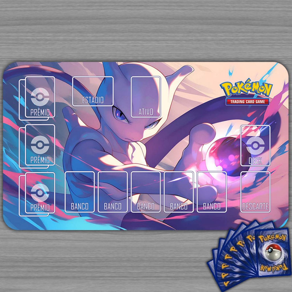 ATACADO 20 PLAYMATS POKEMON | Shopee Brasil