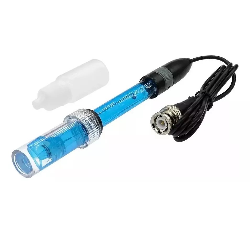 Eletrodo Sensor Ph Phmetro Sonda Bnc Universal- Novo | Shopee Brasil