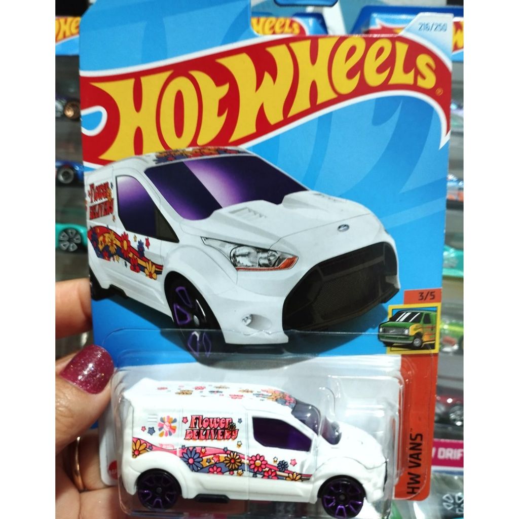 Hot Wheels Ford Transit Connect HW VANS MATTEL | Shopee Brasil