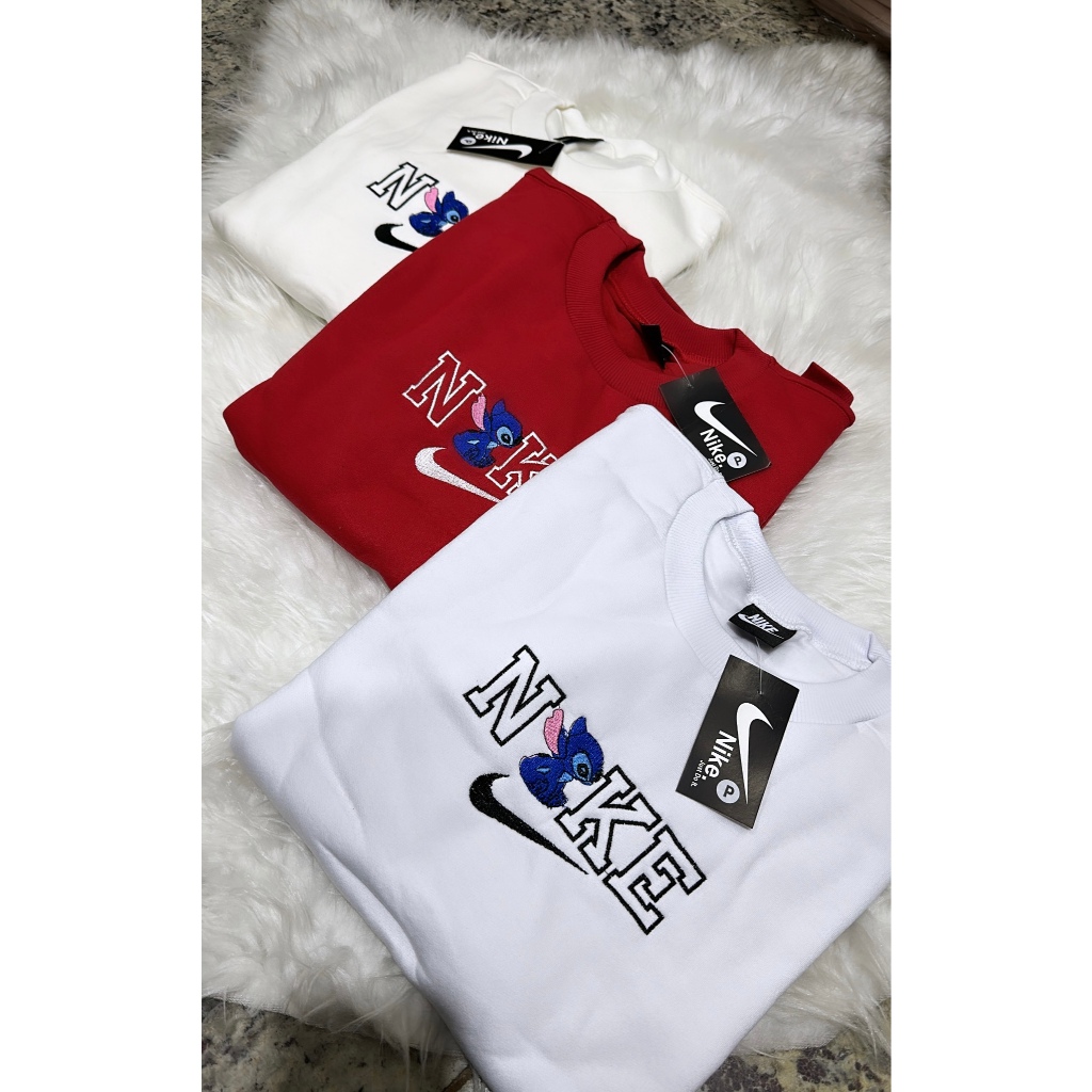 Moletom sem capuz 100% algodão | Shopee Brasil