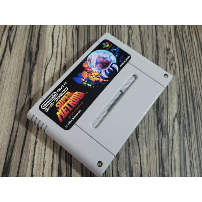 SUPER METROID ORIGINAL REPRO P/ SUPER FAMICOM + GARANTIA! | Shopee Brasil