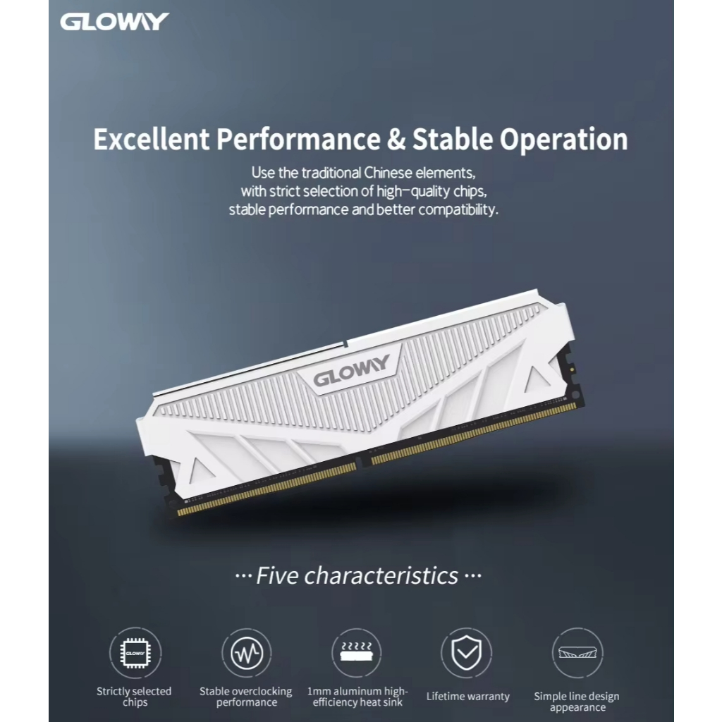 Memória RAM DDR4 Gloway 32gb (2x16) 3200MHz | Shopee Brasil