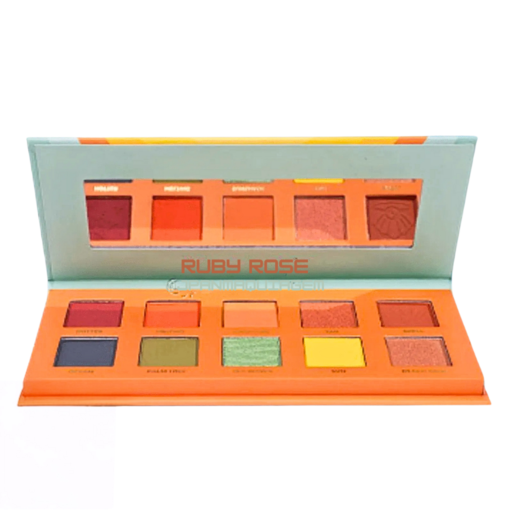 Paleta de Sombras Summer Muse Ruby Rose | Shopee Brasil