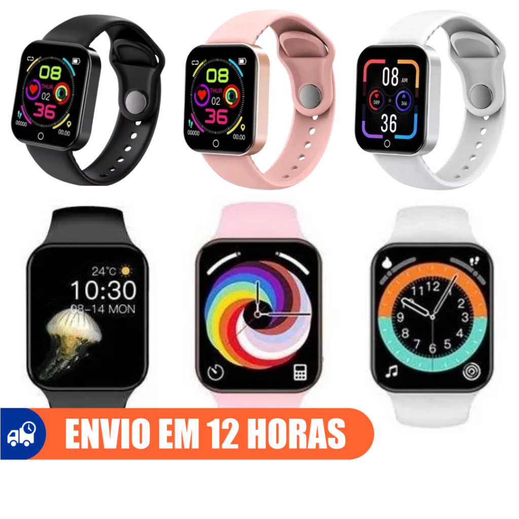 Smartwatch Relógio Inteligente D30 Ultra Pro Foto Na Tela | Shopee Brasil