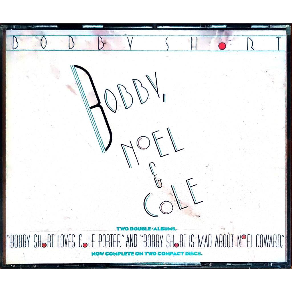 CD Bobby, Noel & Cole: Bobby Short (Duplo Fat Box) - Importado Raro ...