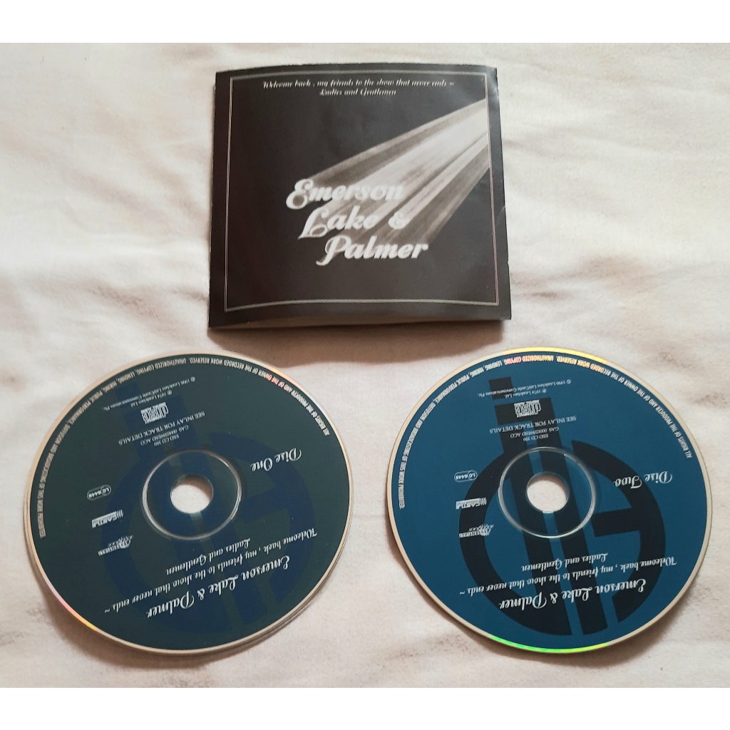 Cd Emerson Lake & Palmer Welcome Back (sem Contra Capa) | Shopee Brasil