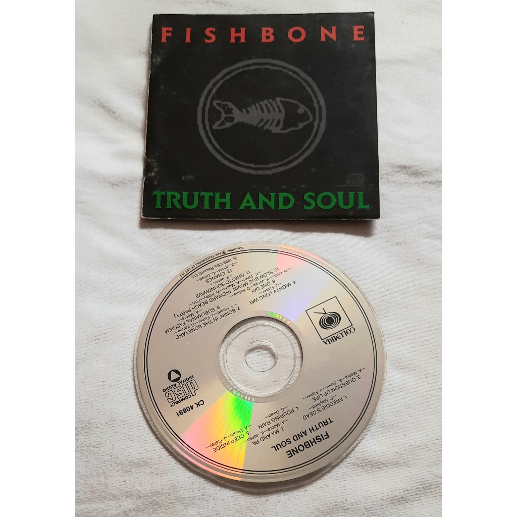Cd Fishbone Truth And Soul (sem A Contra Capa) | Shopee Brasil