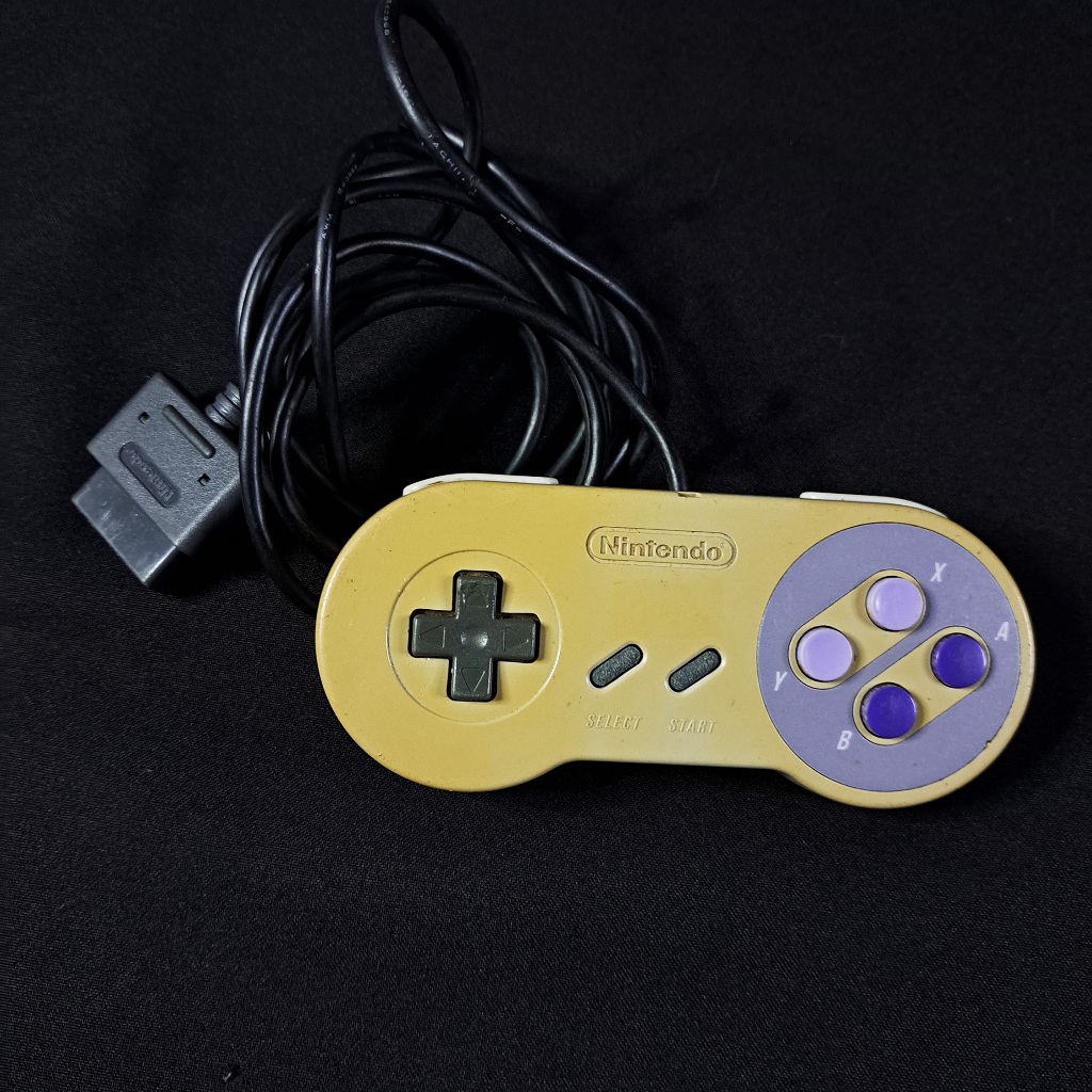 Controle Super Nintendo Baby Original Snes. | Shopee Brasil