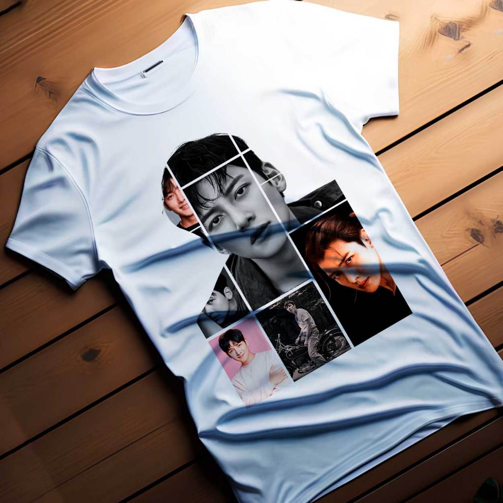 Camiseta Branca Ji Chang-wook Coreano K-Drama | Shopee Brasil