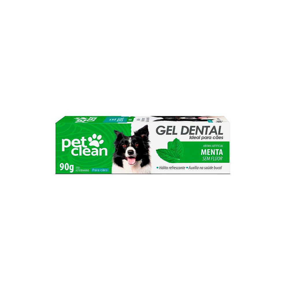 Gel Dental Para Cães Pet Clean Menta 90 G | Shopee Brasil