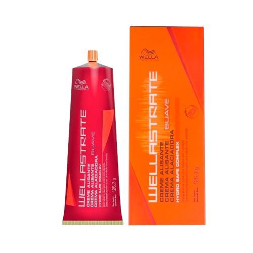 Wella Professional Wellastrate Creme Alisante Suave 125ml | Shopee Brasil