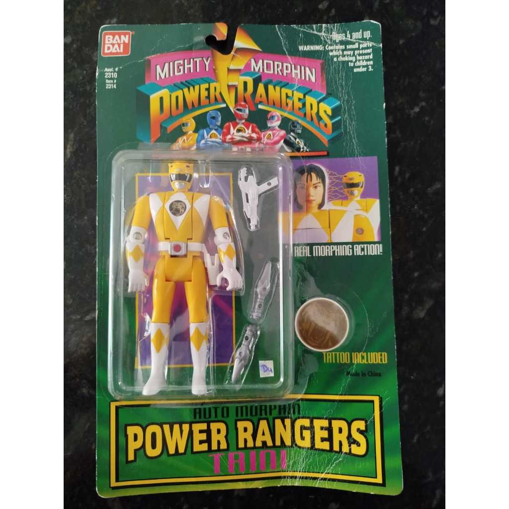 Power Ranger Flip Head LACRADO 19934, Bandai. | Shopee Brasil