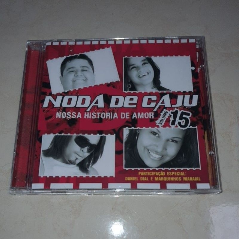 CD Noda de Caju Vol. 15 Nossa História de Amor | Shopee Brasil