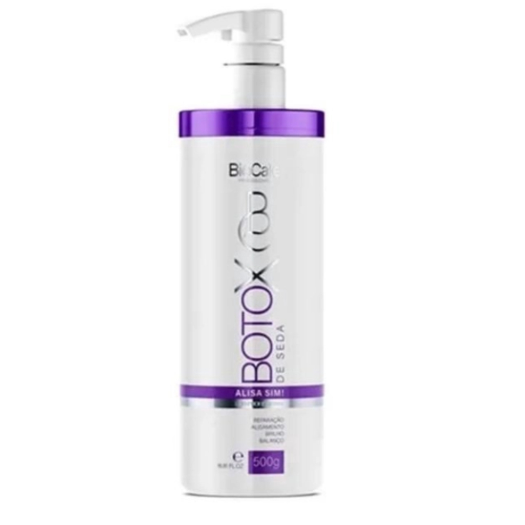 Biocale Botox De Seda Sem Formol - Creme Alisante 500 ML | Shopee Brasil