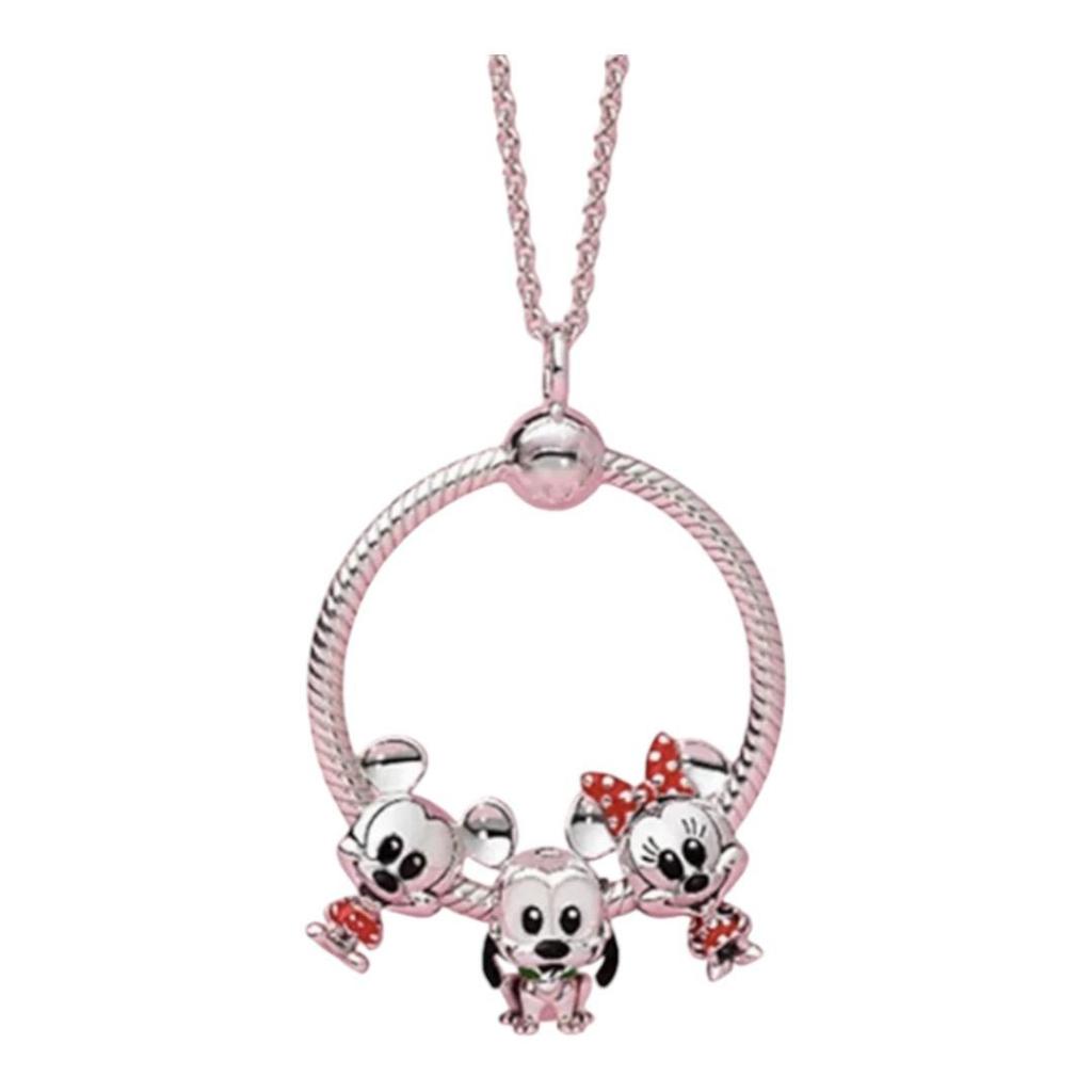 Colar Berloque Pingente Disney Babies Mickey Minie Pluto Pronta Entrega ...