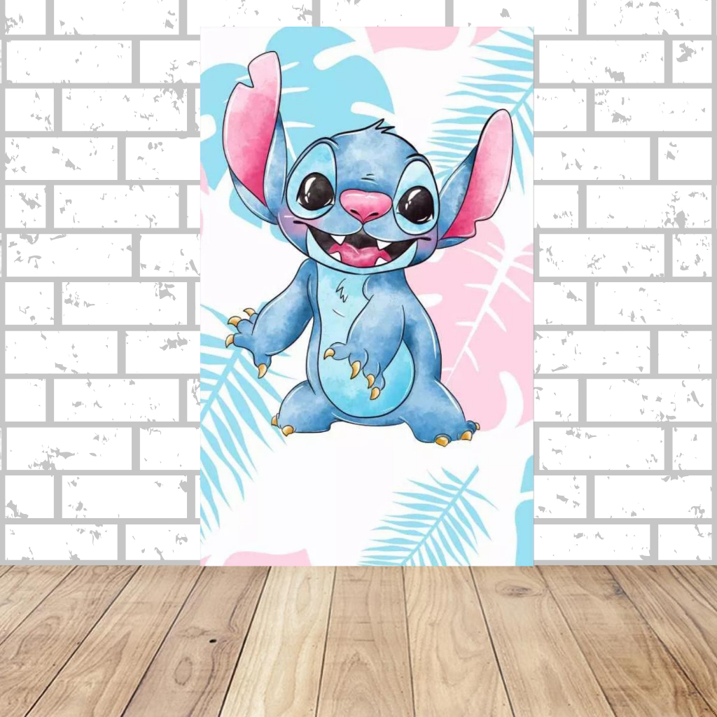 Painel Retangular Tecido Sublimado 3D Stitch 1,50 X 2,20 CRT - 206 ...