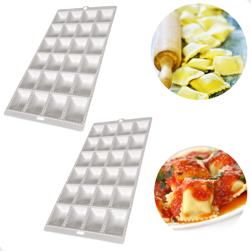 Kit 2 Formas de Ravioli Pastel Mini Pasteis Salgados Doces | Shopee Brasil