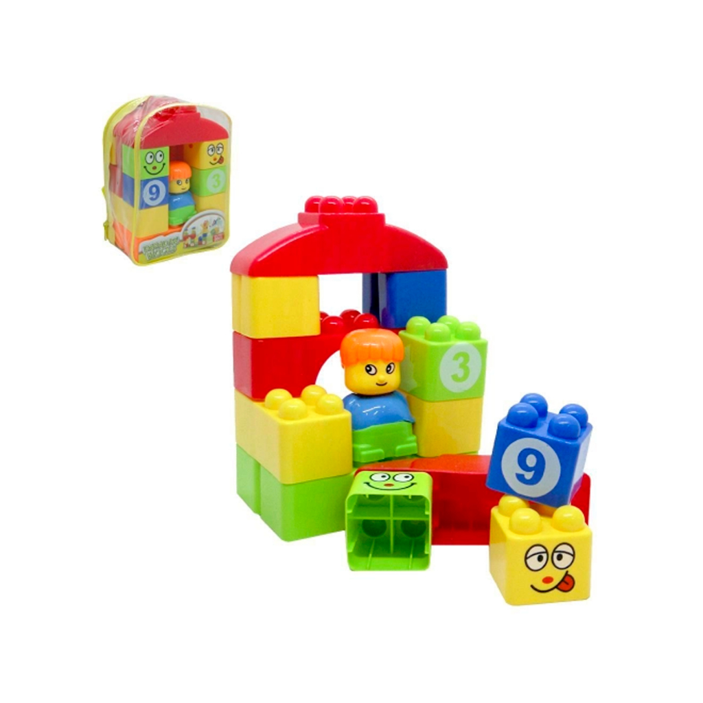 Brinquedo Paradise Blocks Blocos de Montar e Desmontar Com 20 Peças ...