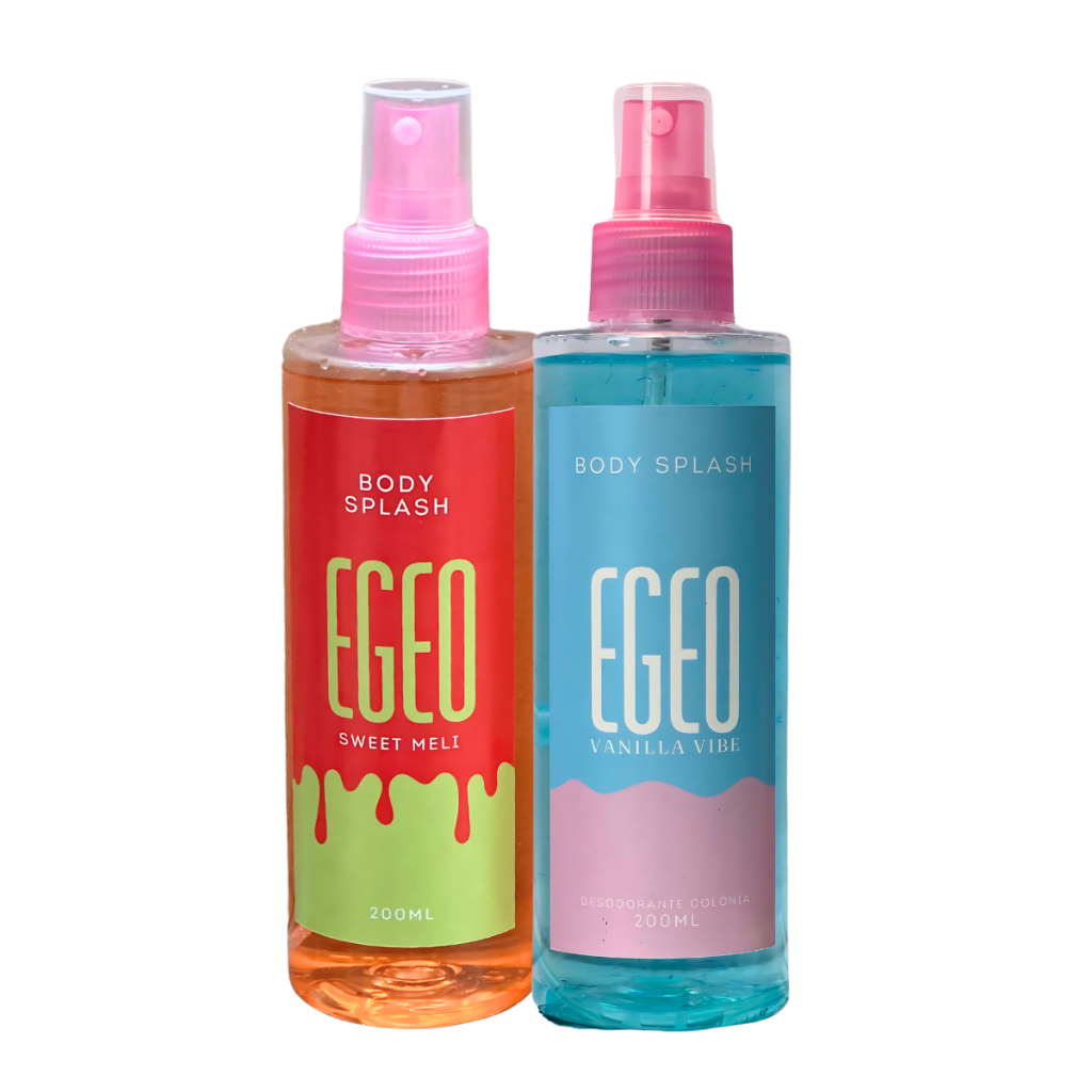 Kit linha EGEO - Lançamento Body Splash Vanilla Vibe + Melancia Sweet ...