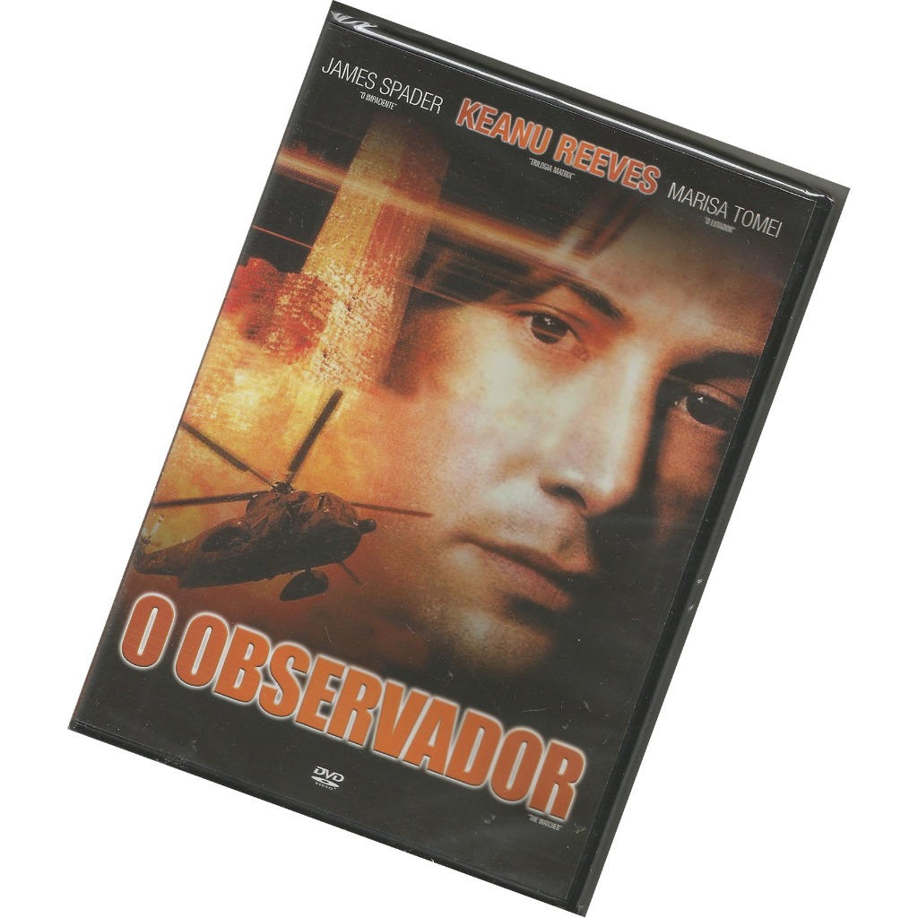 O Observador Com Keanu Reeves Dvd Lacrado | Shopee Brasil