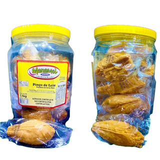 Doce Fondant de leite puro pingado Manamel pote 1,20kg com 20 unidades ...