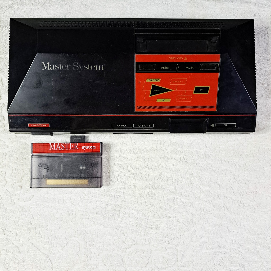 Console Master System 2 + Cartucho Everdrive com mais de 300 jogos ...