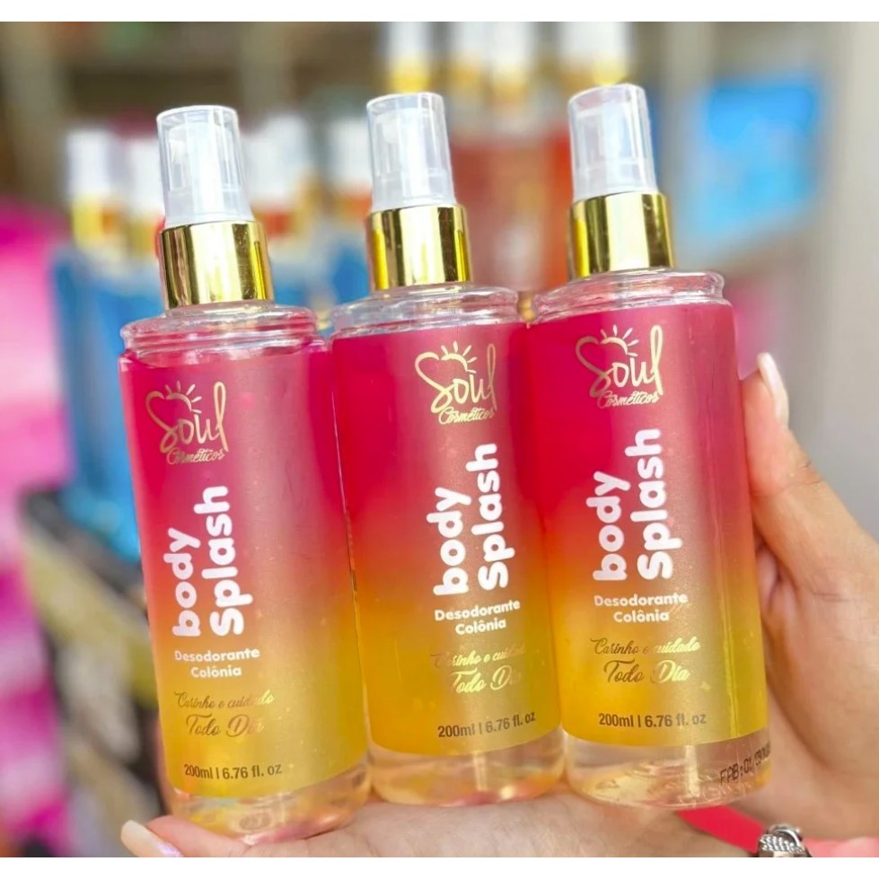 Body Splash Desodorante Colônia - Soul | Shopee Brasil