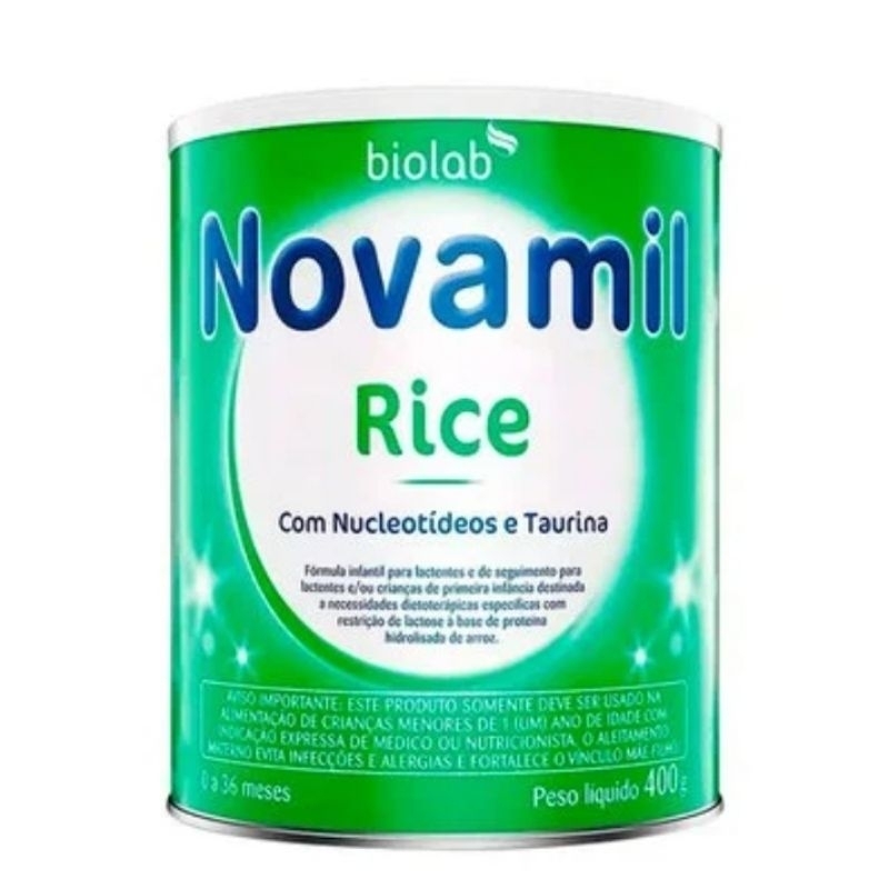 Fórmula Infantil Novamil Rice 400g | Shopee Brasil