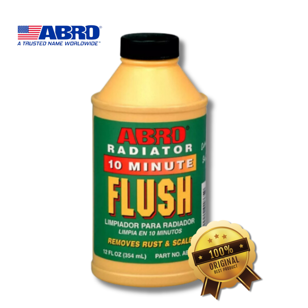 LIMPA RADIADOR FLUSH ABRO 354 ML. | Shopee Brasil