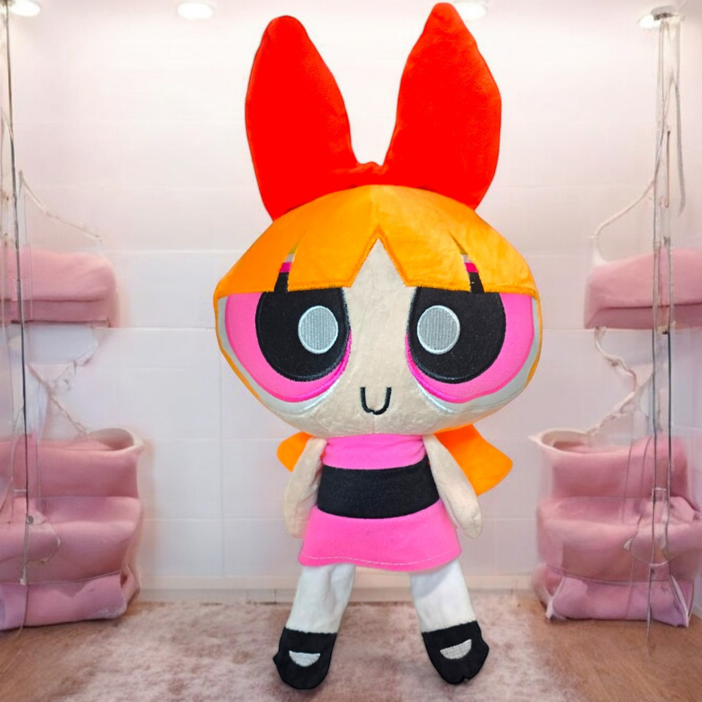 Boneca Meninas Super Poderosas Pelúcia Macia e Gostosas de apertar ...