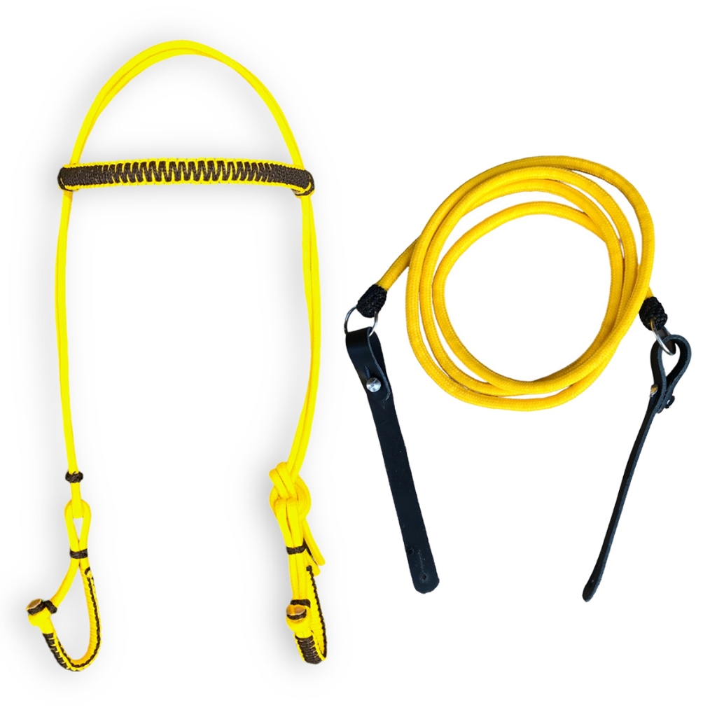 Jogo De Rédea De Nylon Com Cabeçada De Cordinha Traia Arreio | Shopee ...