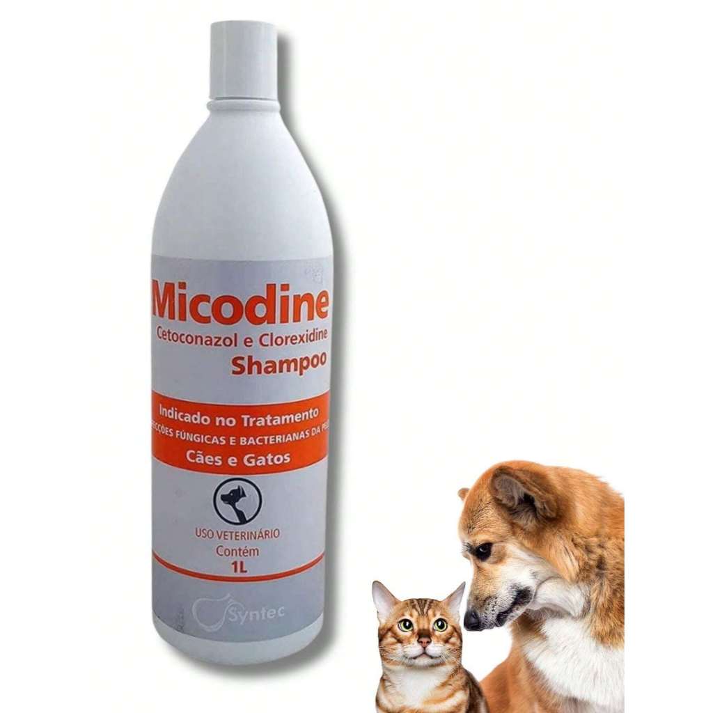 MICODINE SHAMPOO ANTIBACTERIANO E ATIFUNCIGO 1LTR | Shopee Brasil