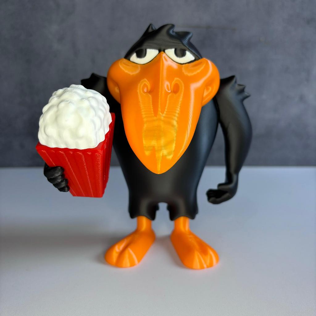 Você disse Pipoca? Boneco Jubileu 16cm: Meme do Pica-Pau, Estátua ...