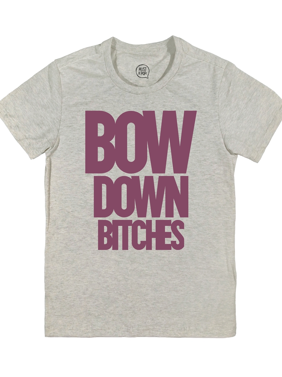 Camiseta Bow Down Bitches - Beyoncé (Manga Curta) | Shopee Brasil