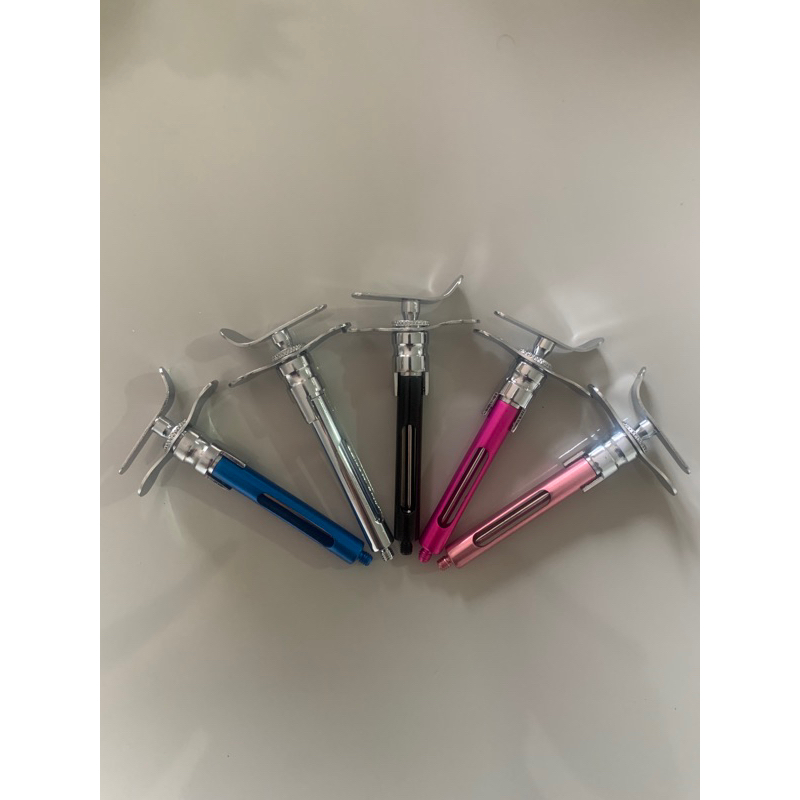 Seringa carpule com Refluxo - Inox e Coloridas | Shopee Brasil