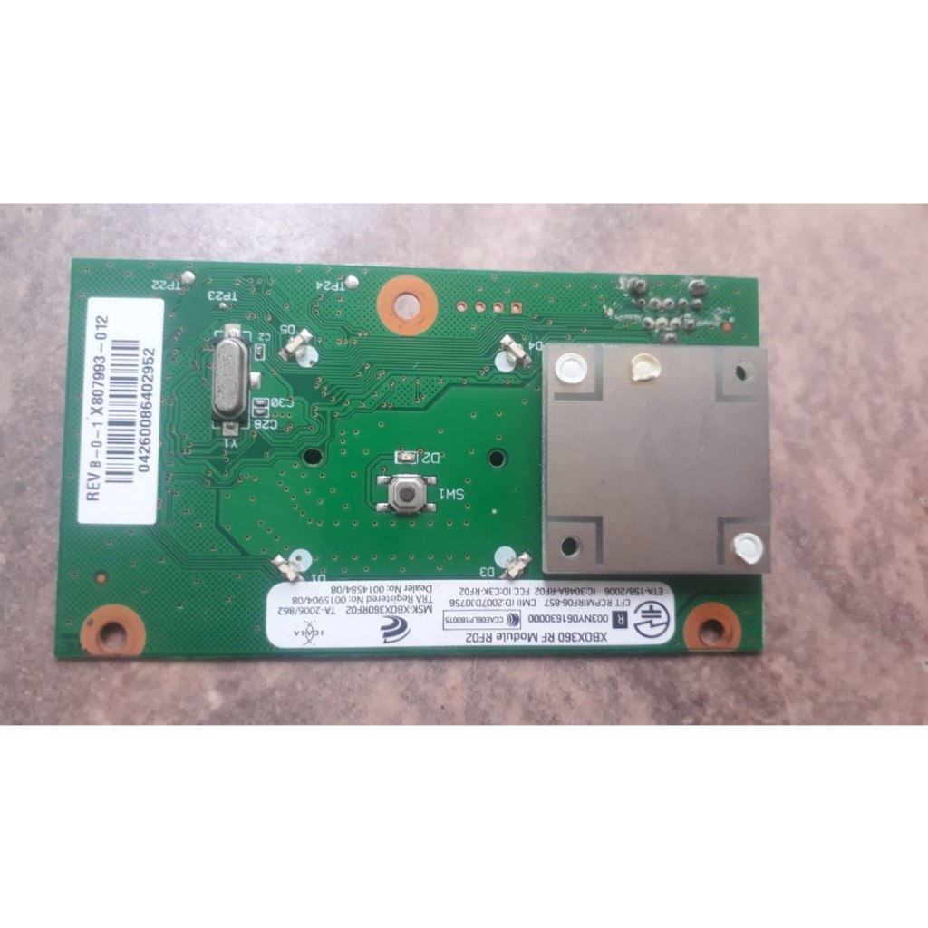 Placa Módulo RF Power Xbox 360 Modelos FAT Arcade | Shopee Brasil