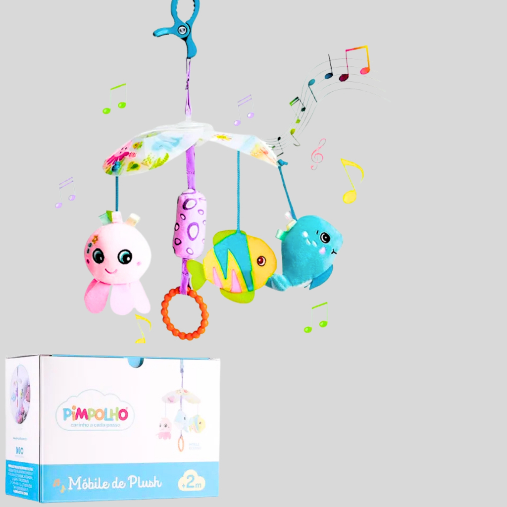 Móbile de Plush Para Carrinho e Bebê -Conforto | Shopee Brasil