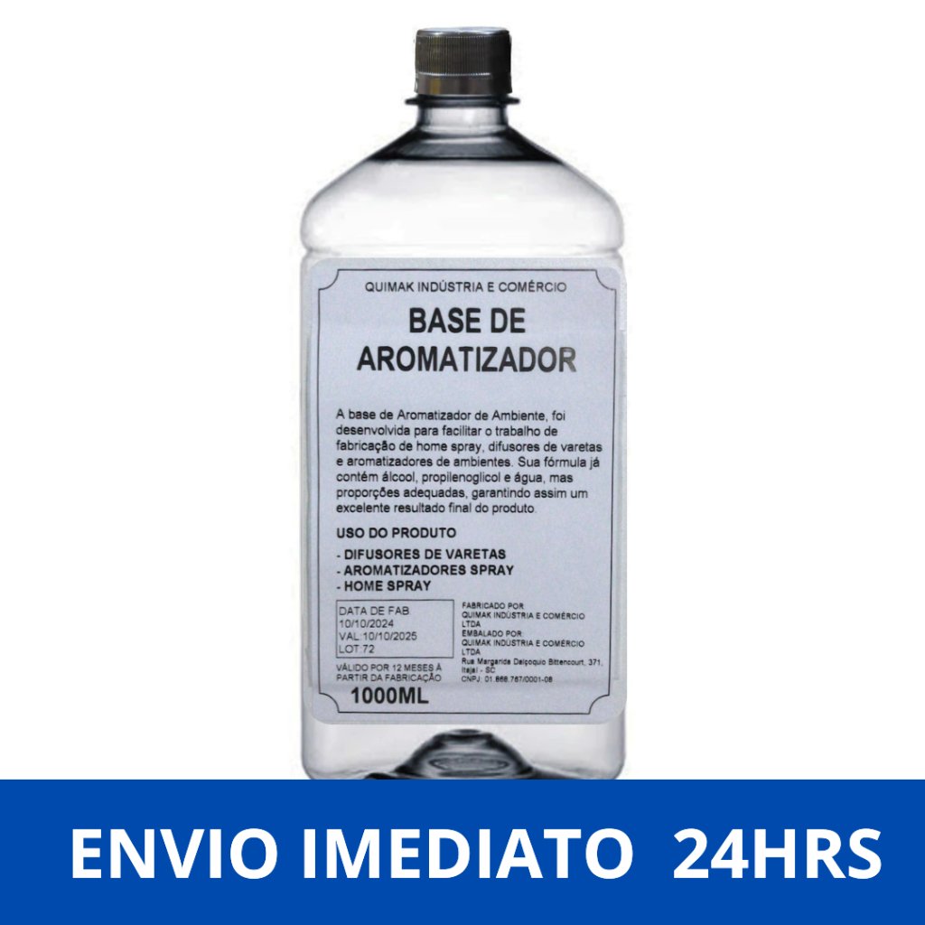 Base Pronta para Aromatizador de Ambiente e Difusores de Aromas - PURO ...